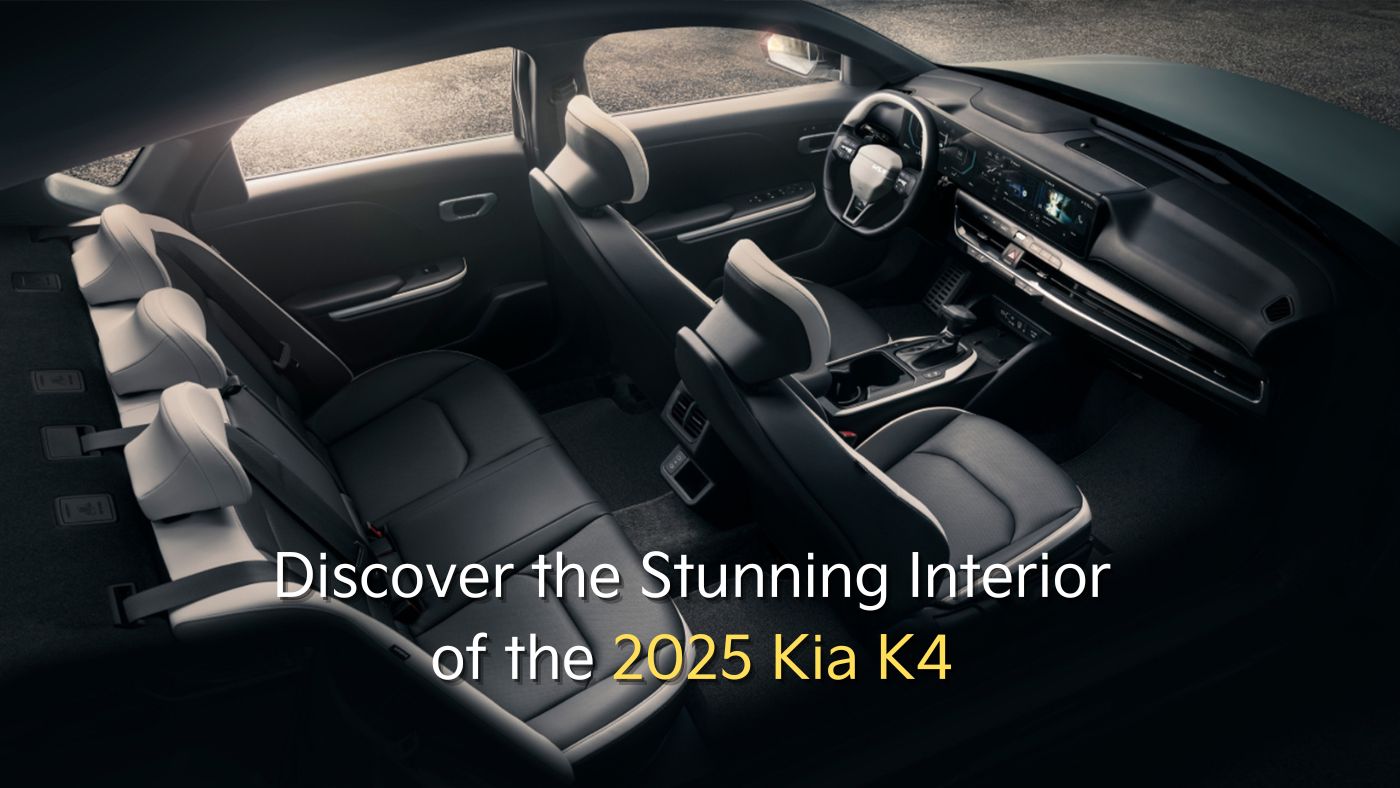 Discover the Stunning Interior of the 2025 Kia K4: A New Standard for ...